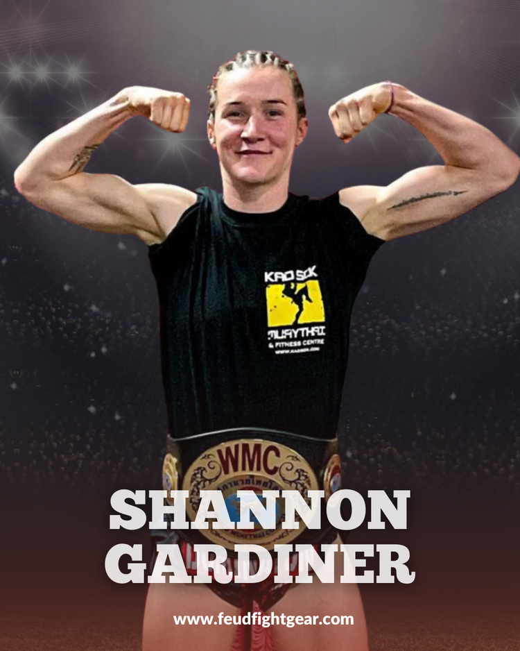 Feud's Five For Fighters: Shannon Gardiner – Feud Fight Gear